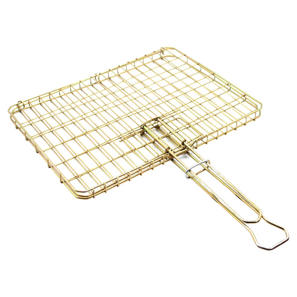 Big Box Sliding Handle Braai Grid | Cooking Over Coals & Wood | BBQ
