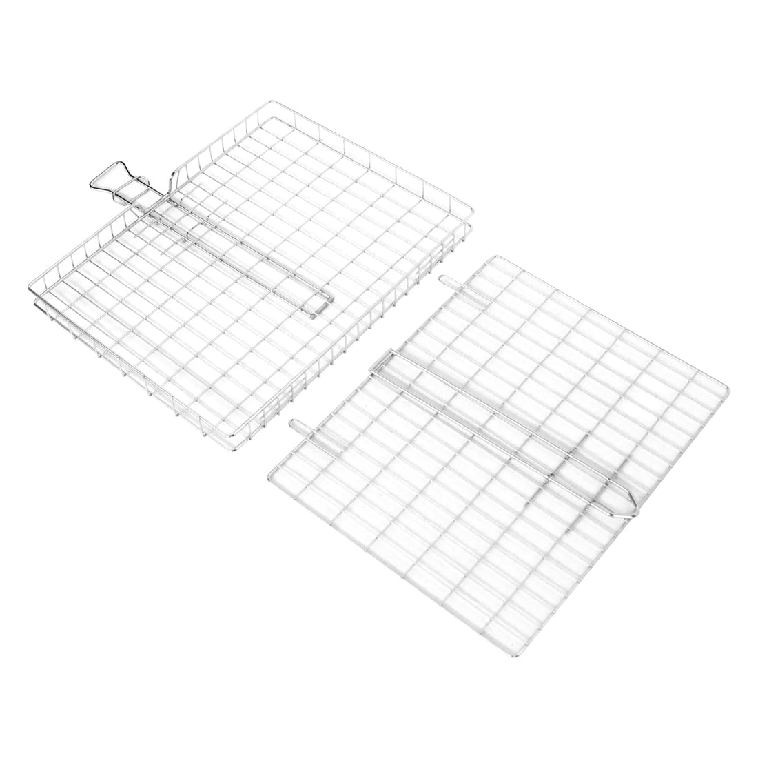 Stainless Steel Braai Grid | Sliding Handle | Barbecue Outdoor Cooking