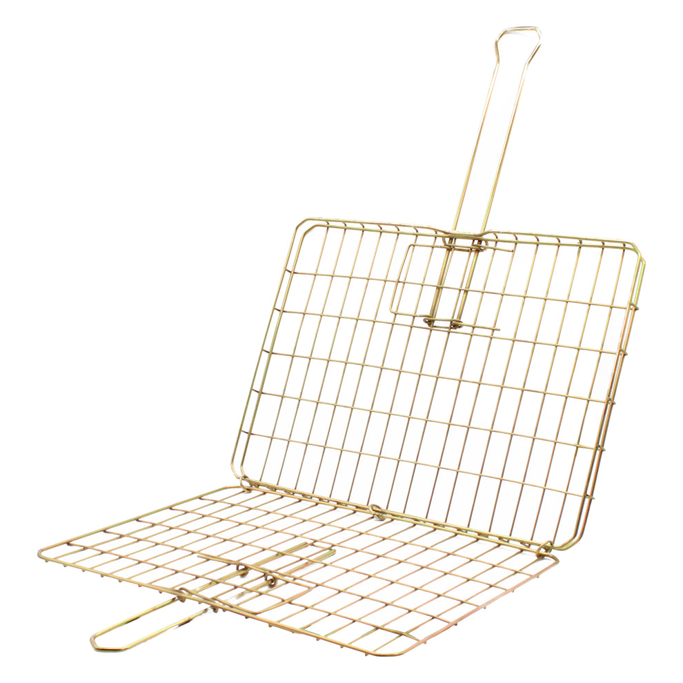 Big Box Sliding Handle Braai Grid | Cooking Over Coals & Wood | BBQ
